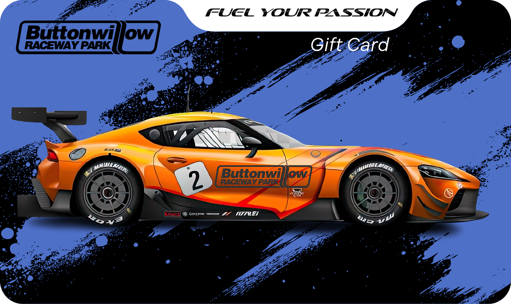 Buttonwillow Raceway Park Gift Card – $100, $200, $300, $400, $500, $1000