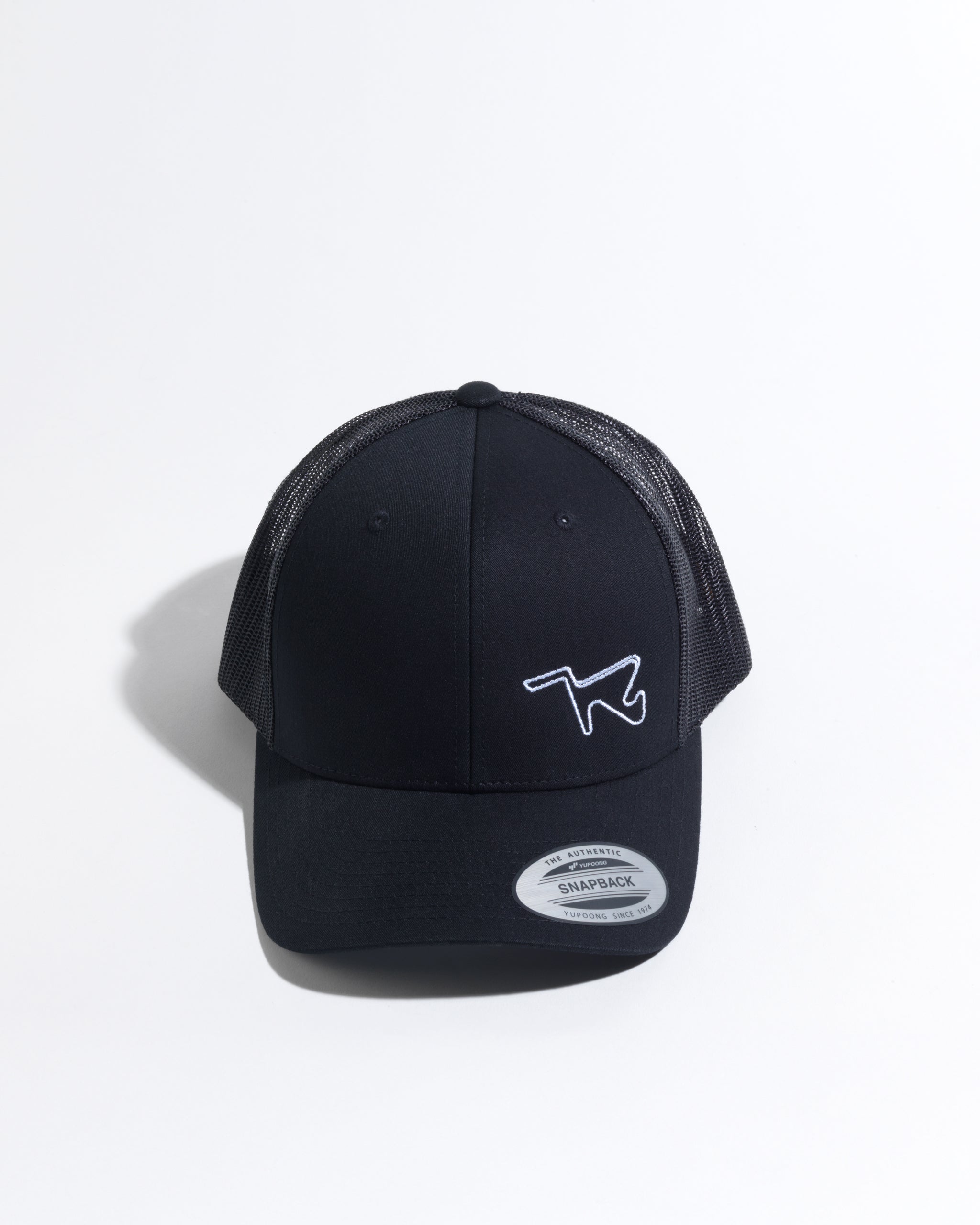 Buttonwillow Raceway Track Map Cap – Black Mesh Snapback – Buttonwillow ...